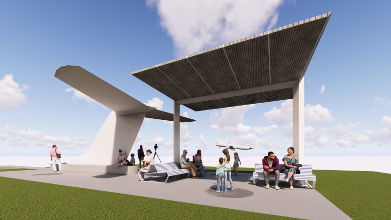 Brisbane Airport's new plane spotting area | Regional Gateway